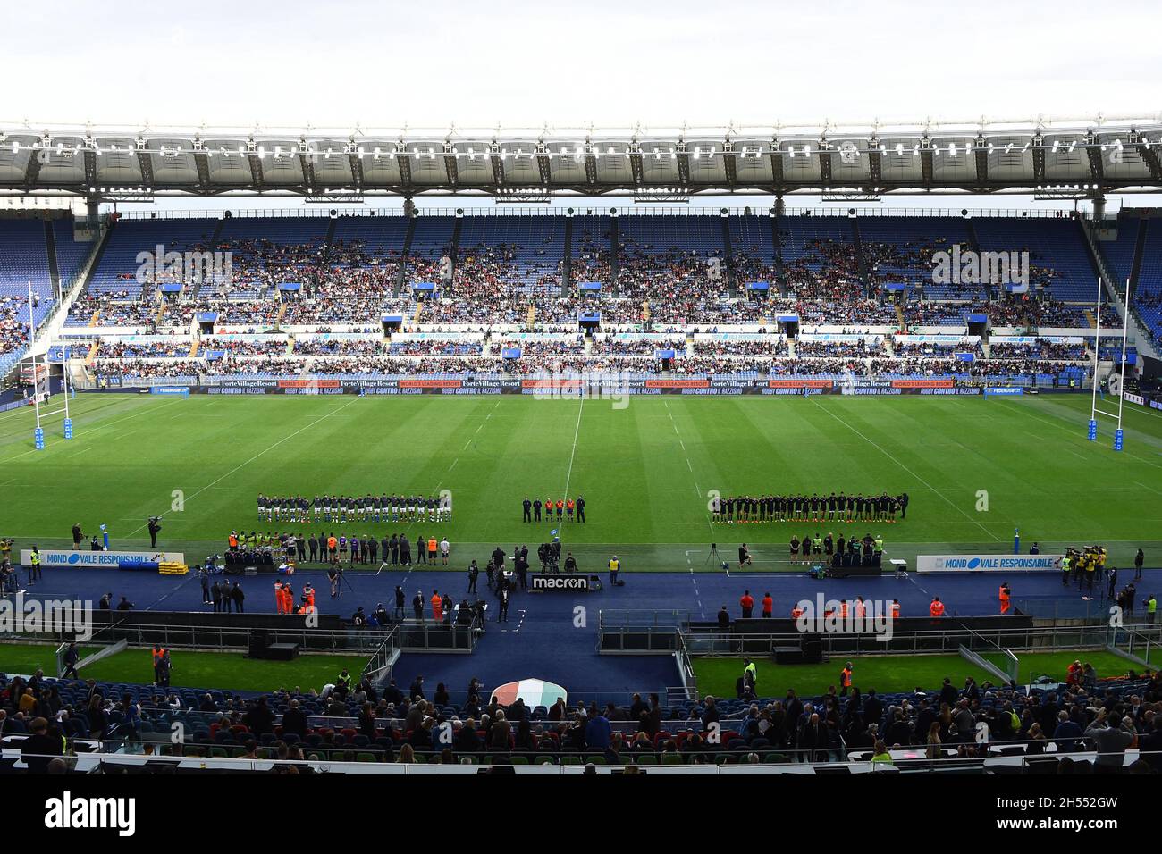 Stadio Olimpico, Rome, Italy. 6th Nov, 2021. Autumn Series ...
