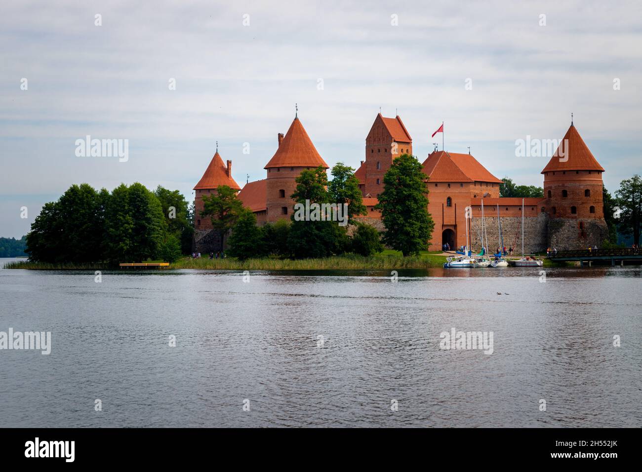 Trakai island castle on hi-res stock photography and images - Alamy