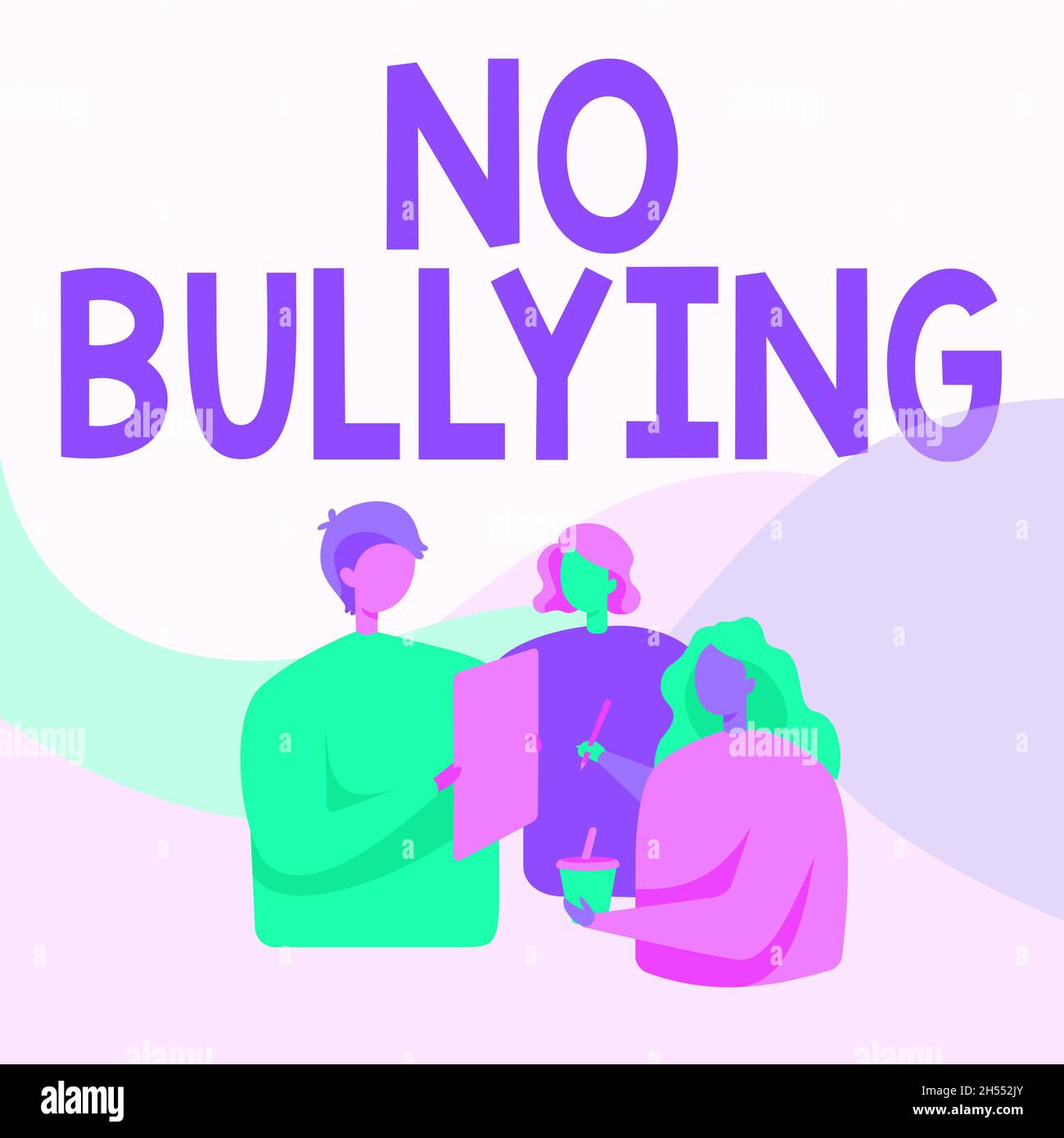 Conceptual display No Bullying. Business showcase stop aggressive ... Conceptual display No Bullying. Business showcase stop aggressive ...