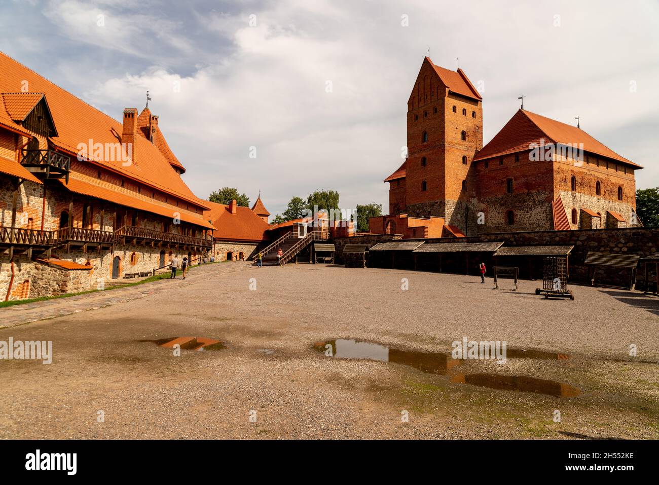 Trakai castle view hi-res stock photography and images - Alamy