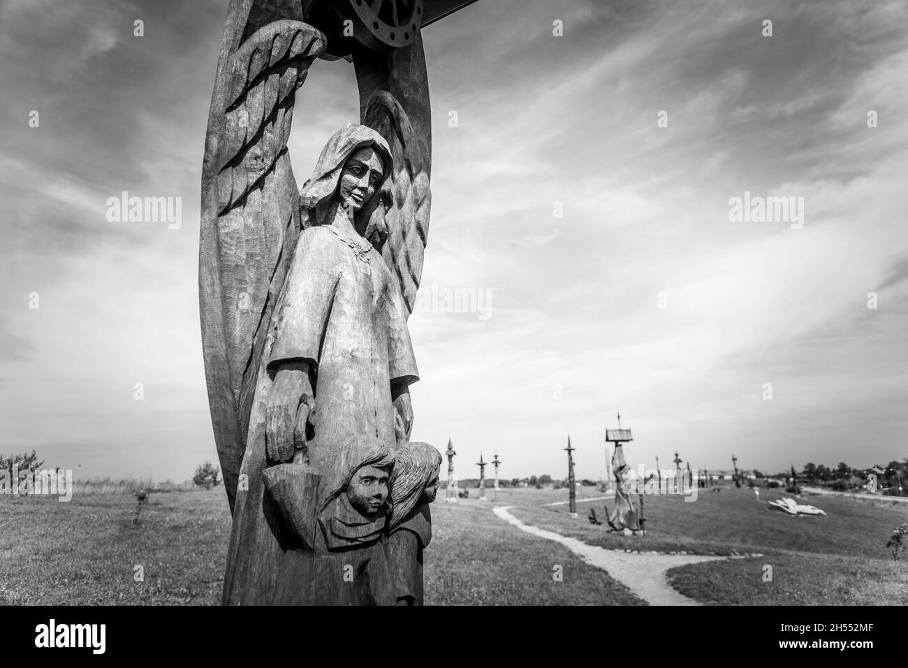 Angel hill in Lithuania during my summer trip 2021 Stock Photo - Alamy