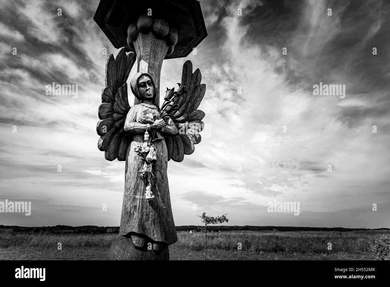 Hill of angels Black and White Stock Photos & Images - Alamy