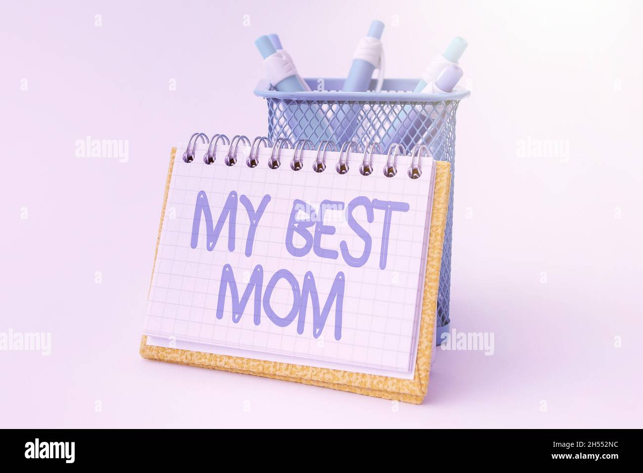 Text showing inspiration My Best Mom. Business overview Appreciation ...