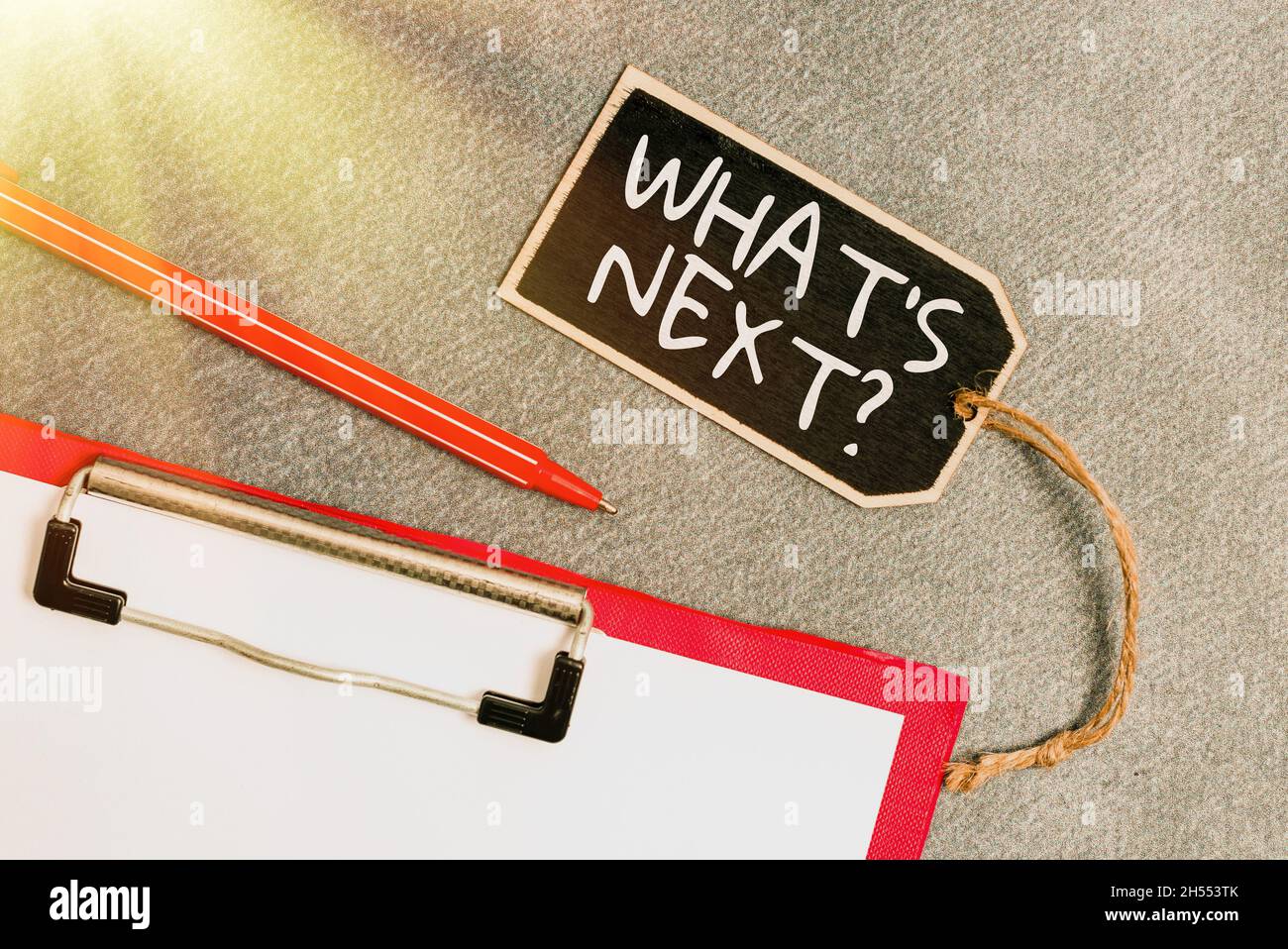 Inspiration showing sign What S Next Question. Business approach asking ...