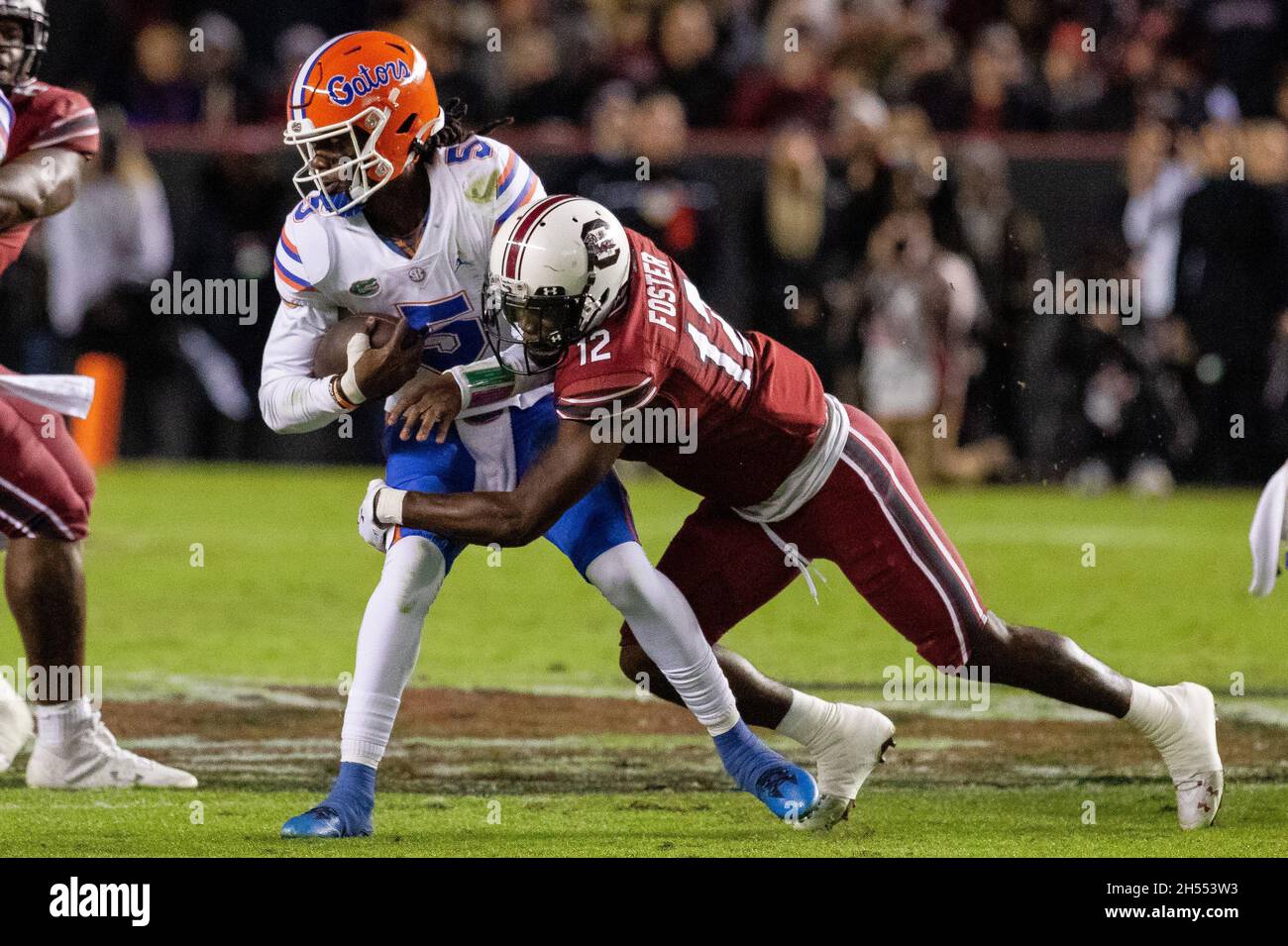 Columbia, SC, USA. 6th Nov, 2021. Florida Gators quarterback Emory ...