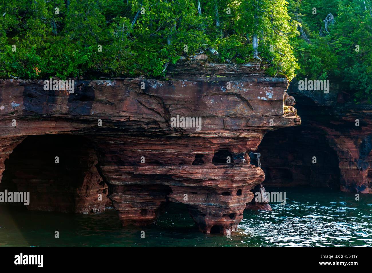 Apostle Islands: Devils Island Stock Photo - Alamy