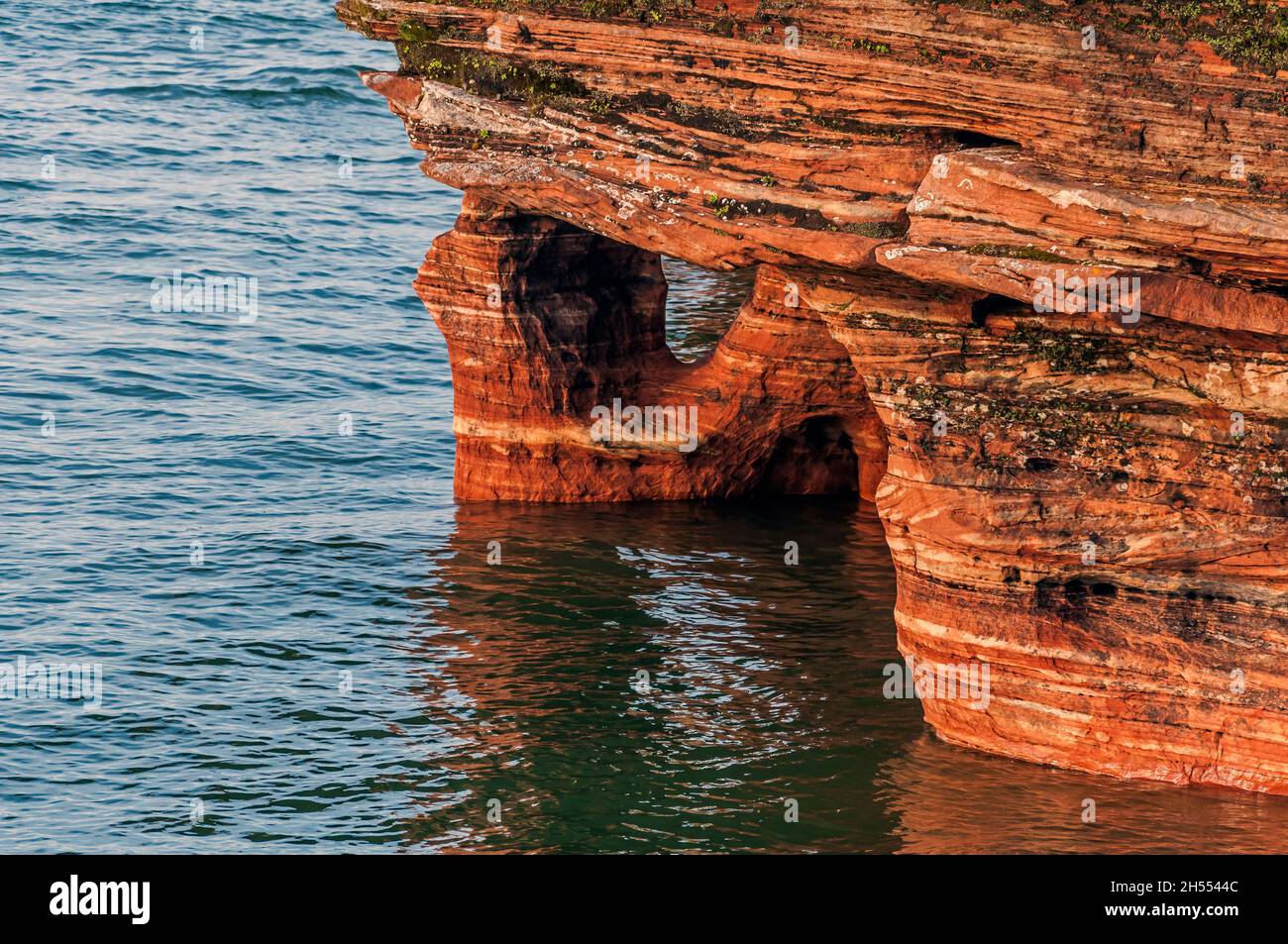 Apostle Islands: Devils Island Stock Photo - Alamy