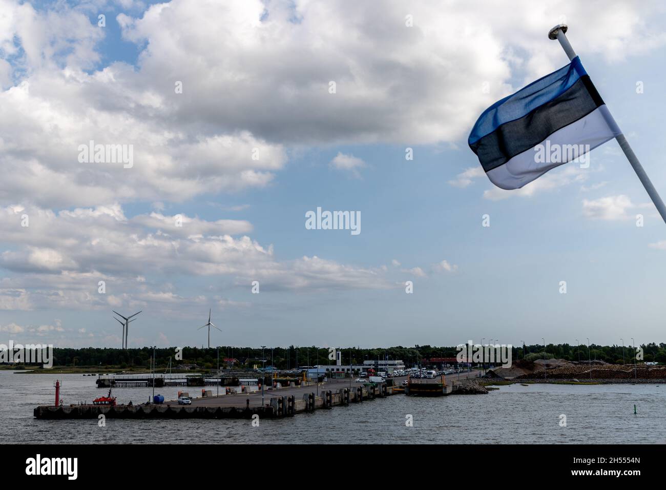 Ferry to Saaremaa Estonia 2021 Stock Photo - Alamy