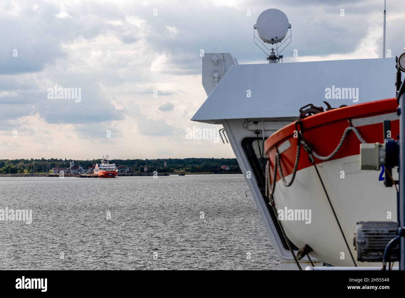 Ferry to Saaremaa Estonia 2021 Stock Photo - Alamy