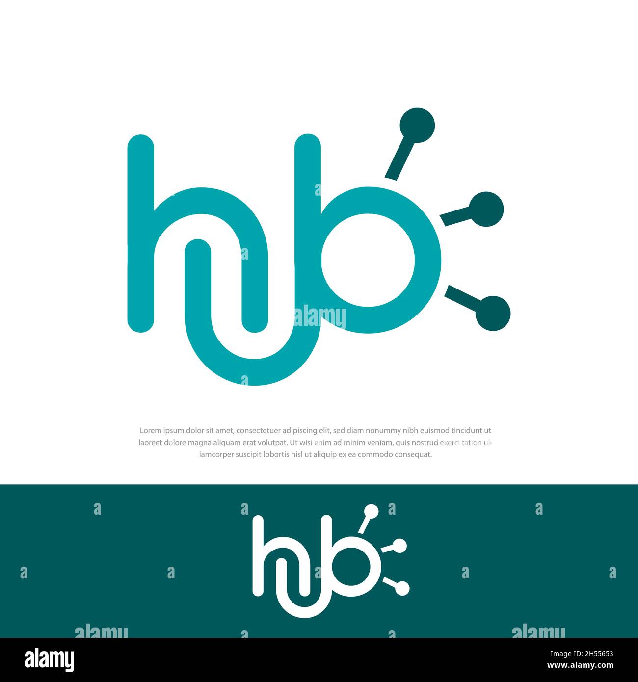 Network Hub Logo Signs, technology, biotechnology and technology ...