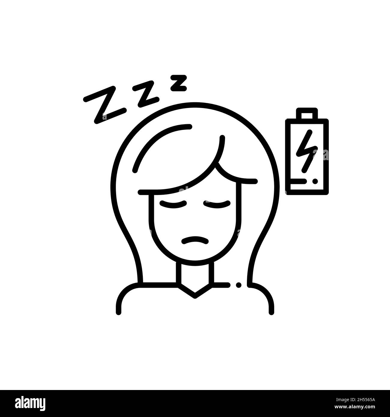 Fatigue rest Black and White Stock Photos & Images - Alamy