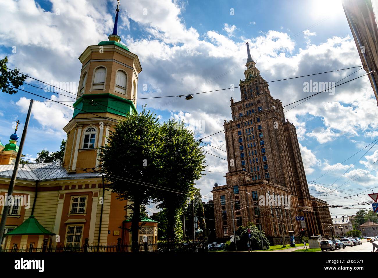 University of latvia riga hi-res stock photography and images - Alamy