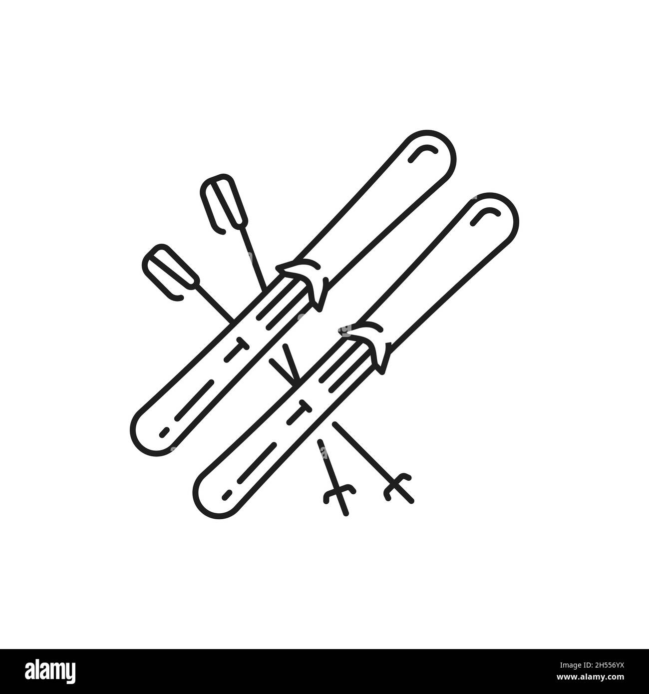 Swiss ski slopes Stock Vector Images - Alamy