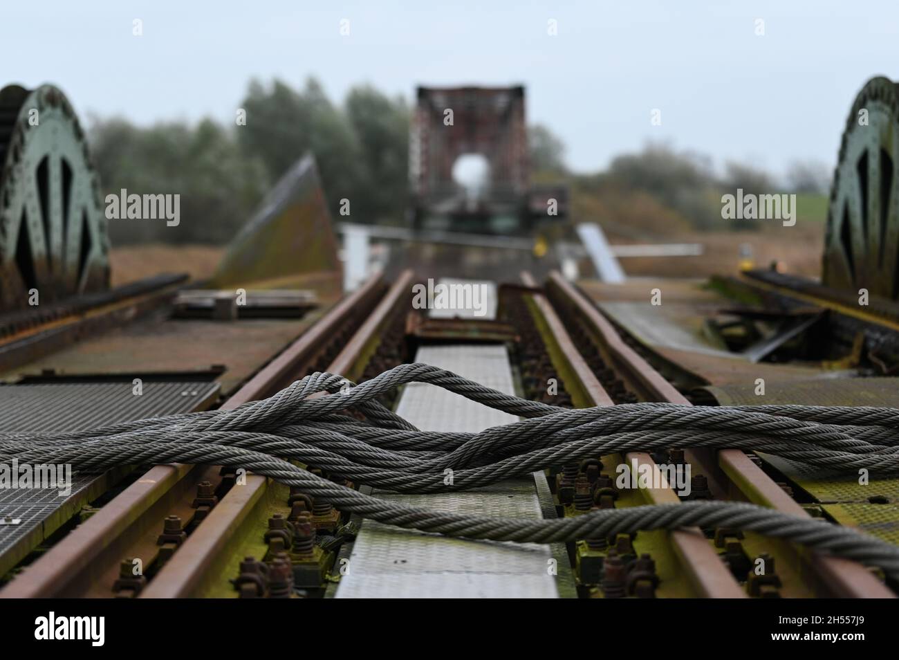 Weener railway bridge hi-res stock photography and images - Alamy