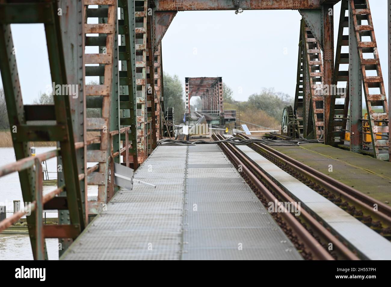 Weener railway bridge hi-res stock photography and images - Alamy