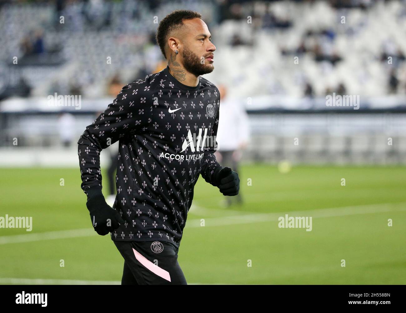 Neymar Jr of PSG during the French championship Ligue 1 football match ...