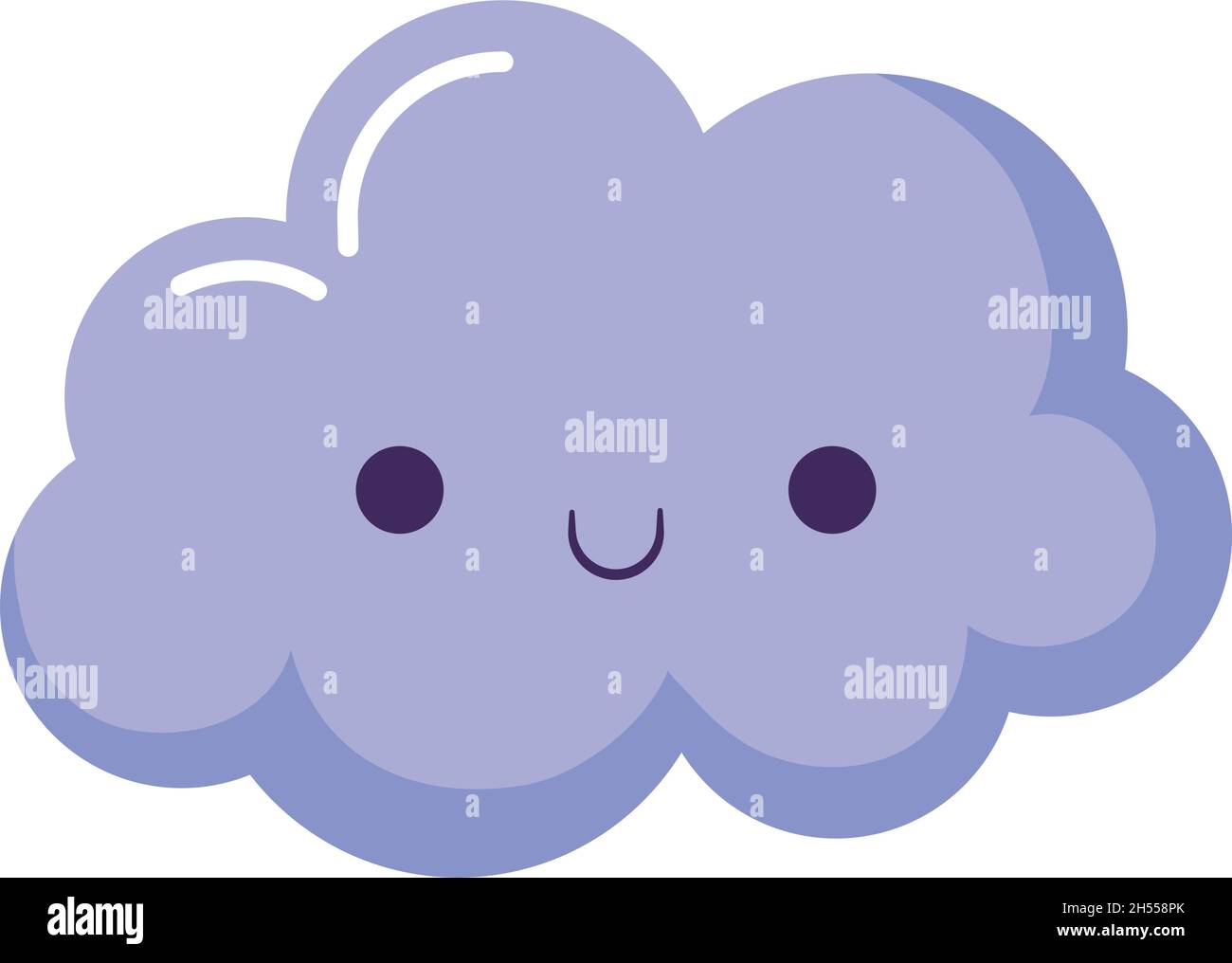 pretty purple cloud Stock Vector Image & Art - Alamy
