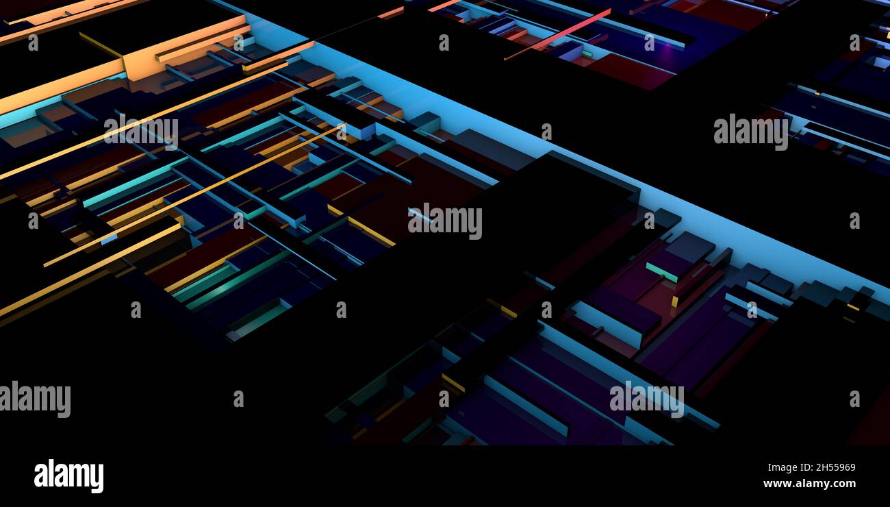 Science Technology Futuristic Connectivity in Electronics Abstract ...