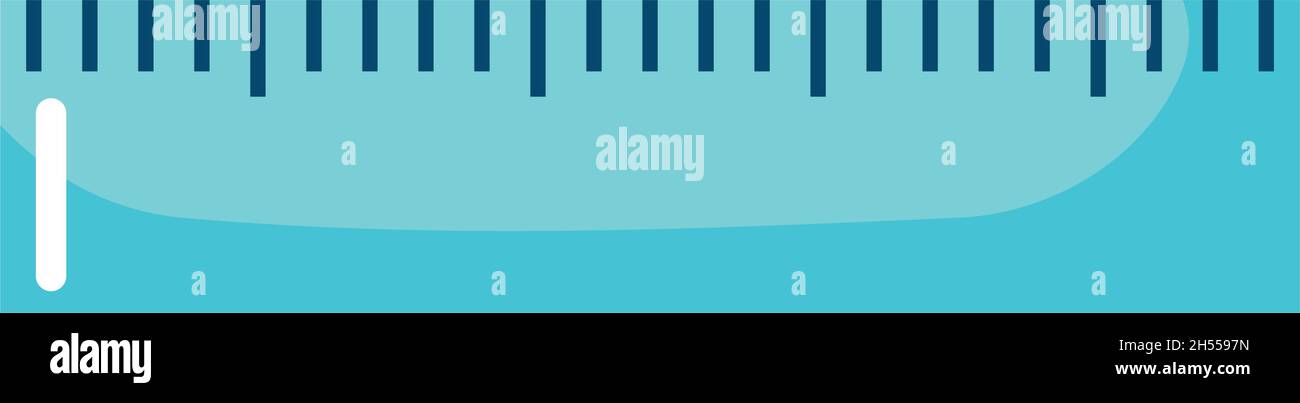 great blue ruler Stock Vector Image & Art - Alamy