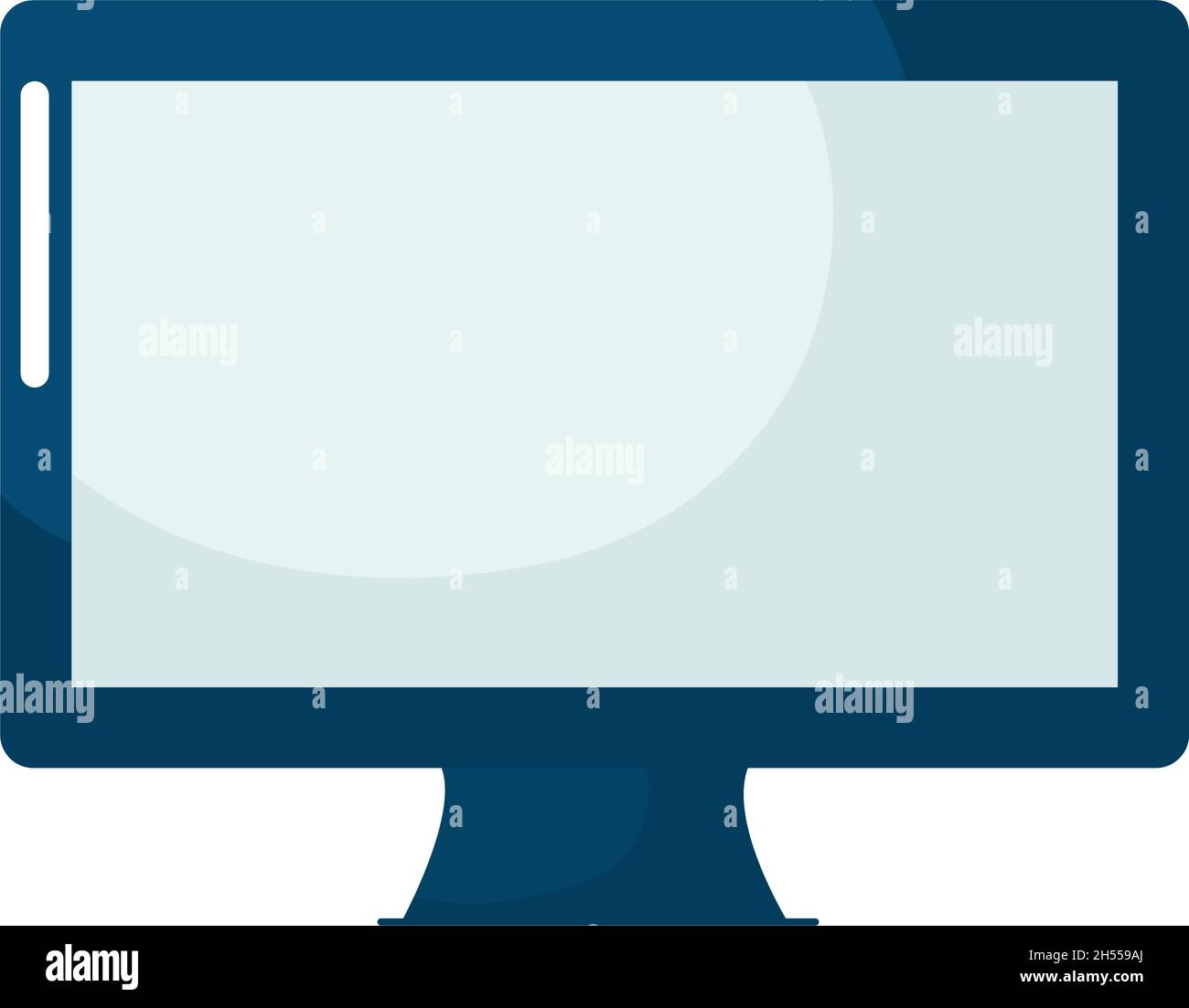 desktop computer monitor Stock Vector Image & Art - Alamy