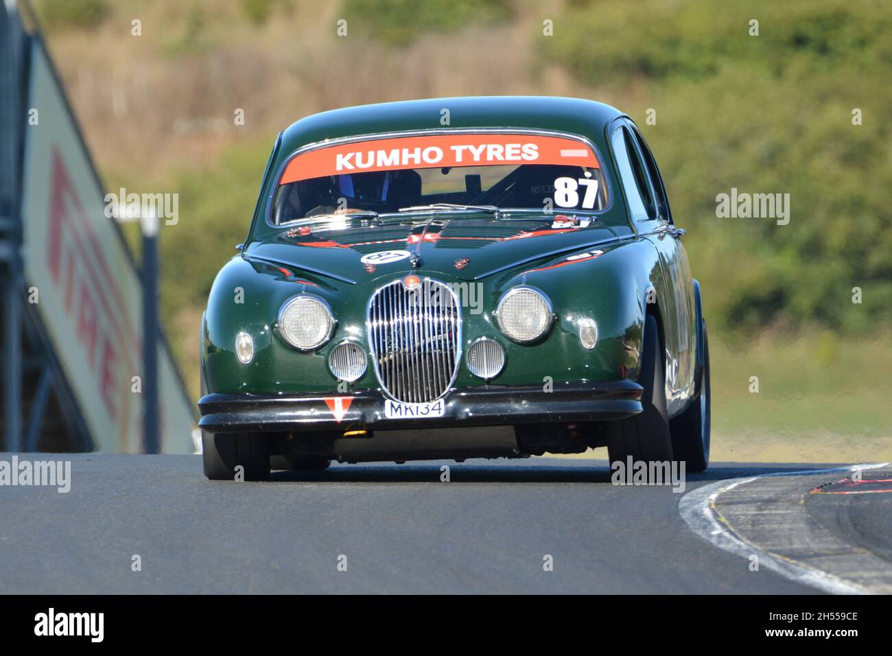 Jaguar #87 Mk 1, 3.4, now fitted with a 4.2 litre engine at Hampton ...