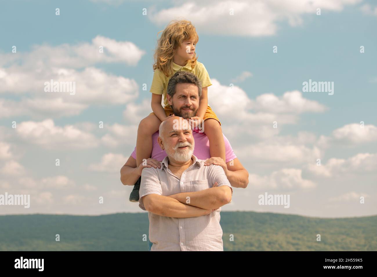 Generation of people and stages of growing up. Men generation ...