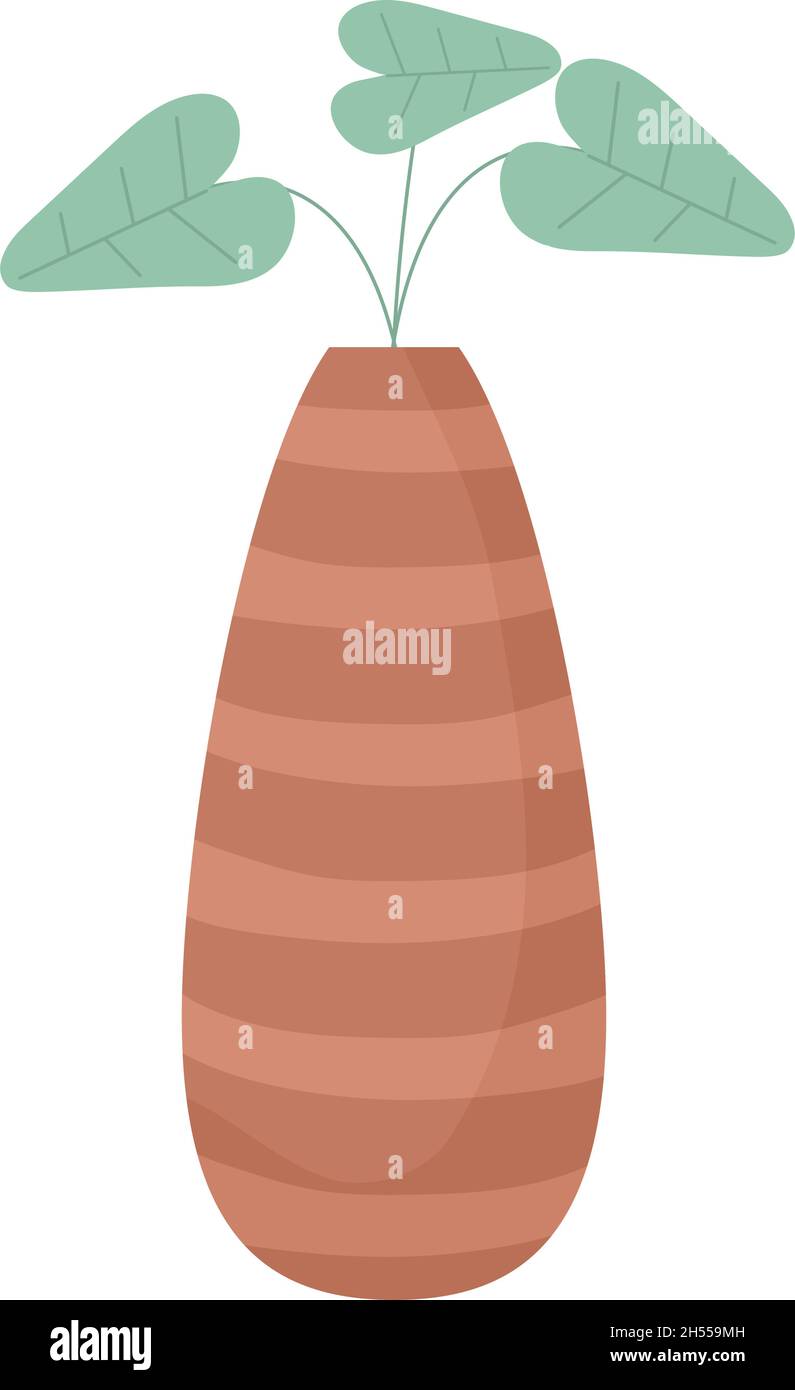 urn with plant Stock Vector Image & Art - Alamy