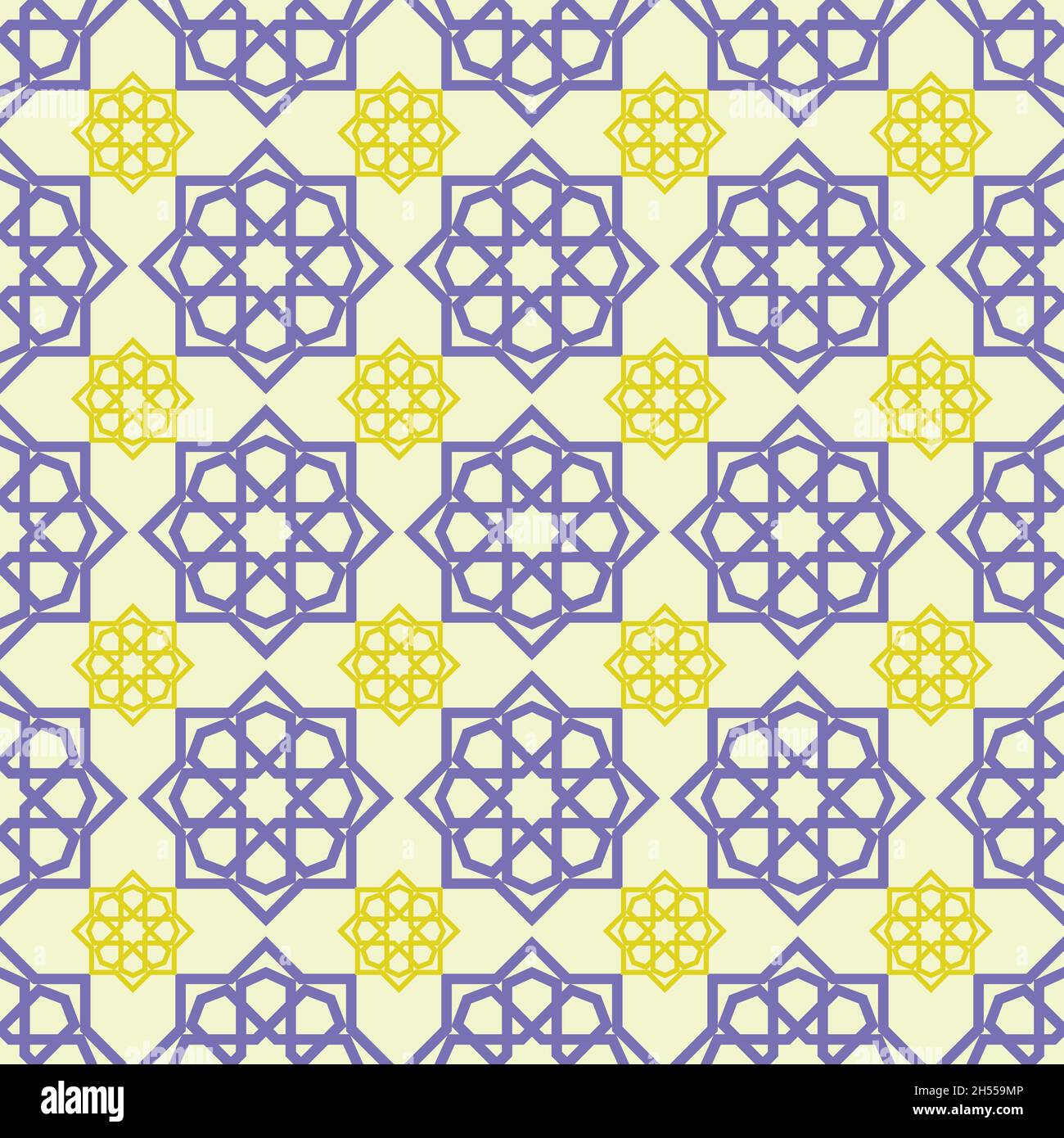 Abstract seamless patterns in Islamic style Stock Vector Image & Art ...