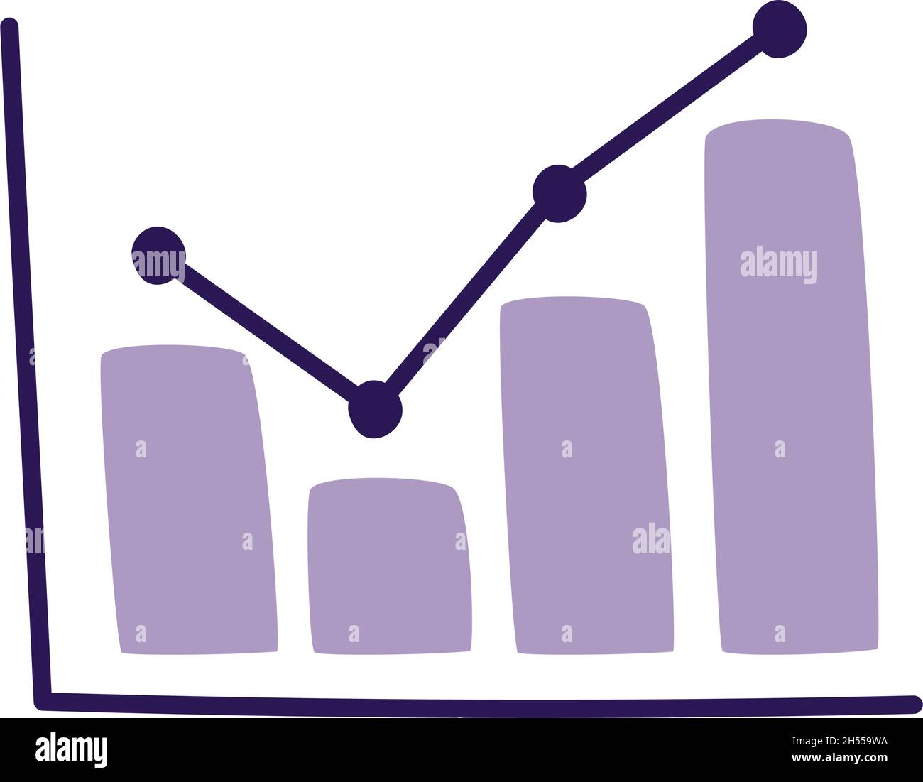 bar graph design Stock Vector Image & Art - Alamy