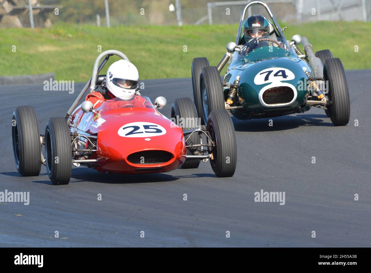 #25 Jim Barclay, 1961 Gemini Mk 3A Formula Junior at Hampton Downs, NZ ...
