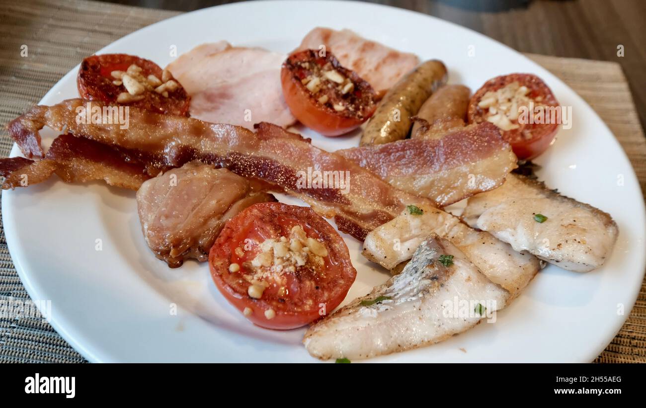 Breakfast Buffet Eating Out Dining Stock Photo - Alamy