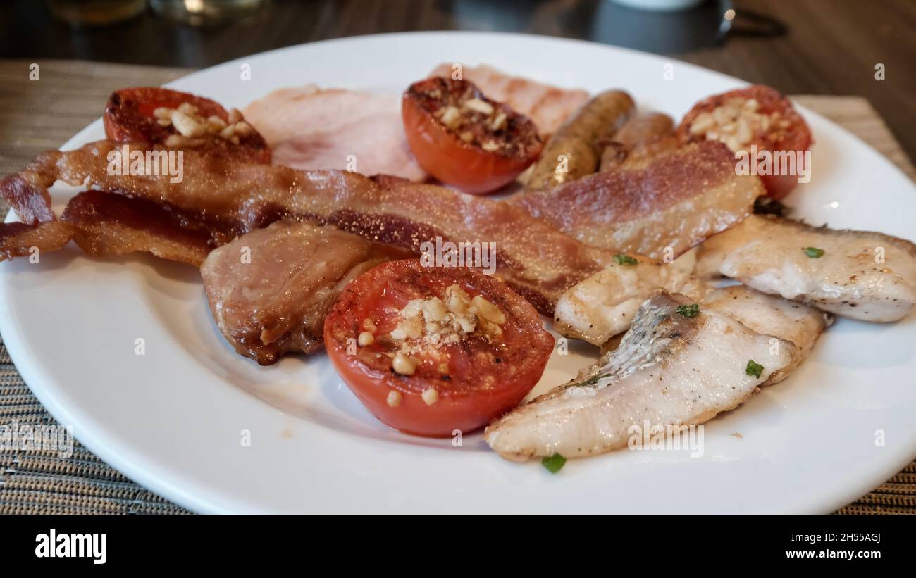 Breakfast Buffet Eating Out Dining Stock Photo - Alamy