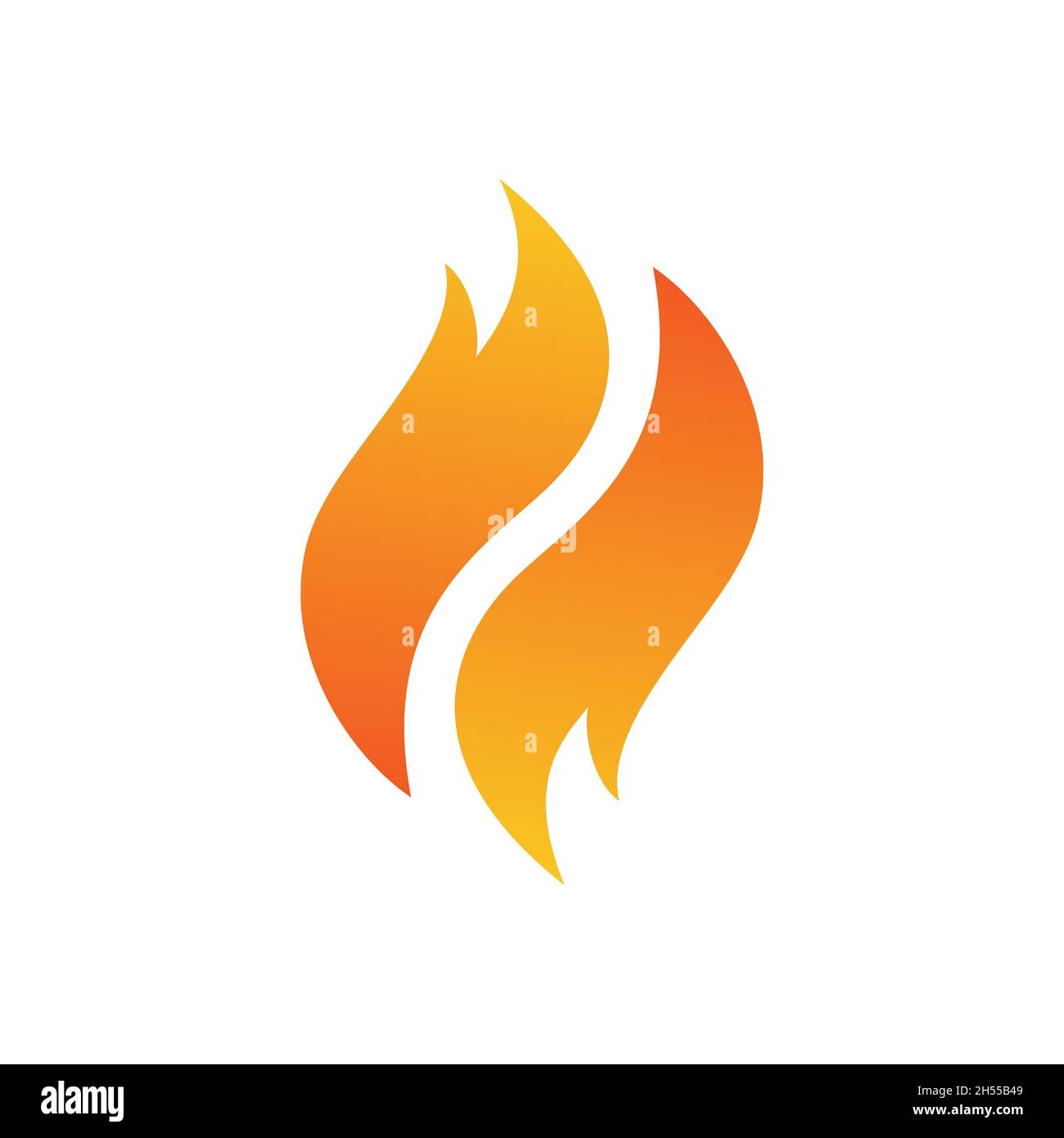 Flame, fire logo vector stock illustration design template. Vector eps ...