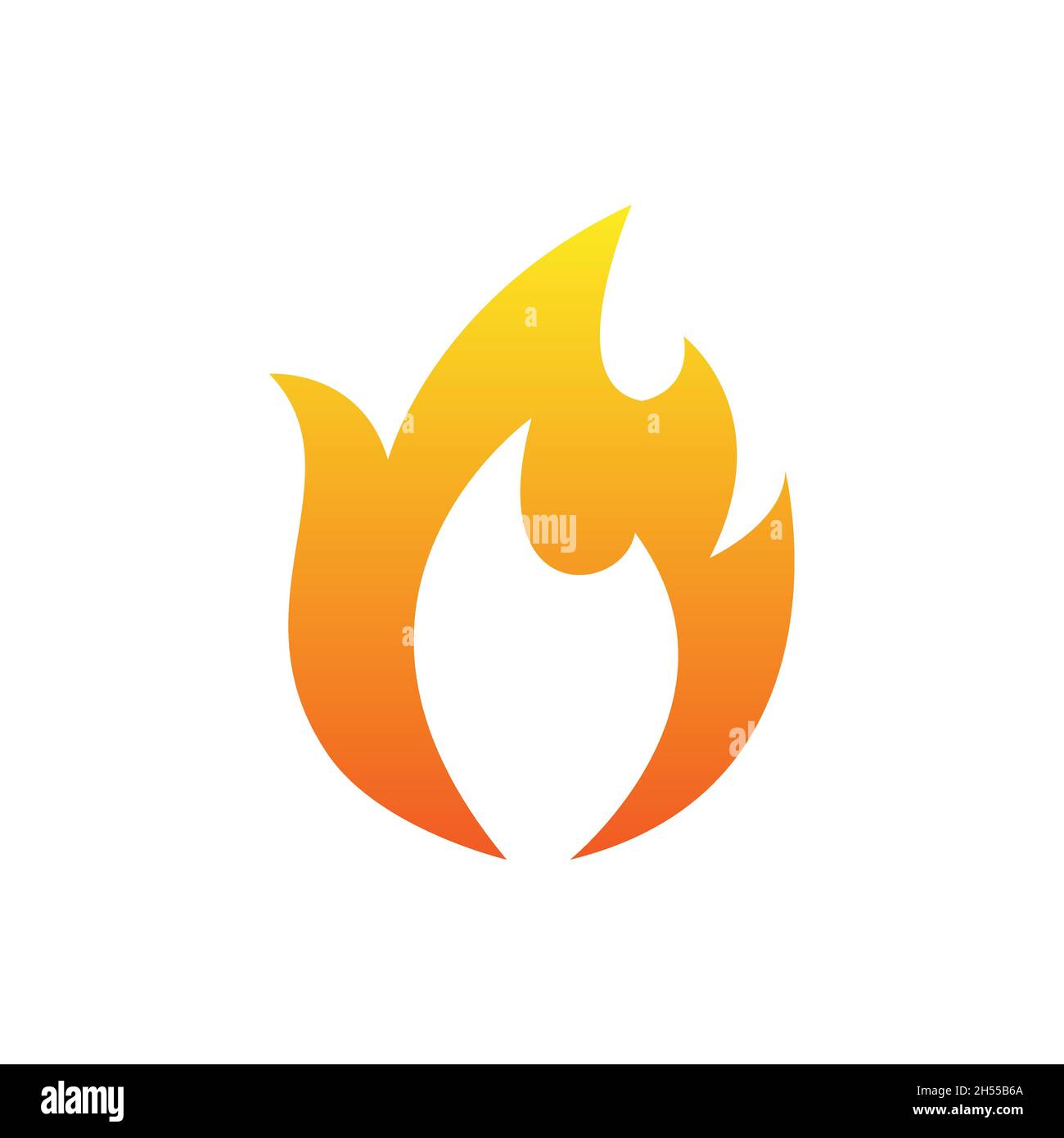 Flame, fire logo vector stock illustration design template. Vector eps ...