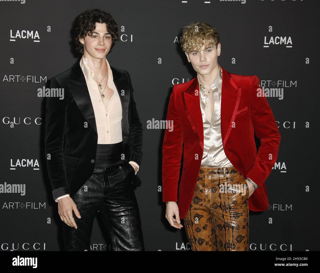 LOS ANGELES, CALIFORNIA - NOVEMBER 06: Pierre Boo, Nick Champa attend ...