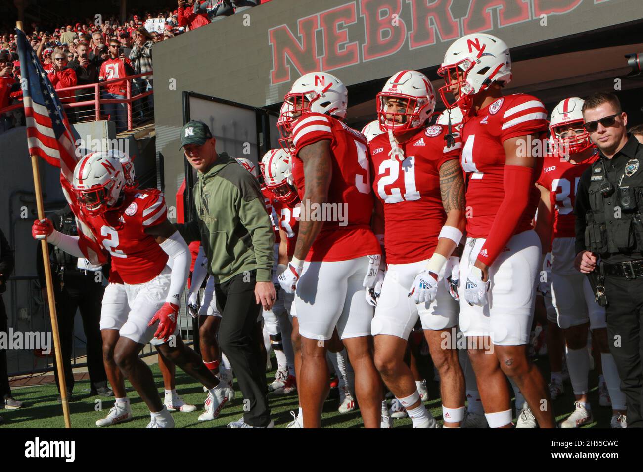 Ohio State Buckeyes vs. Nebraska Cornhuskers Stock Photo - Alamy