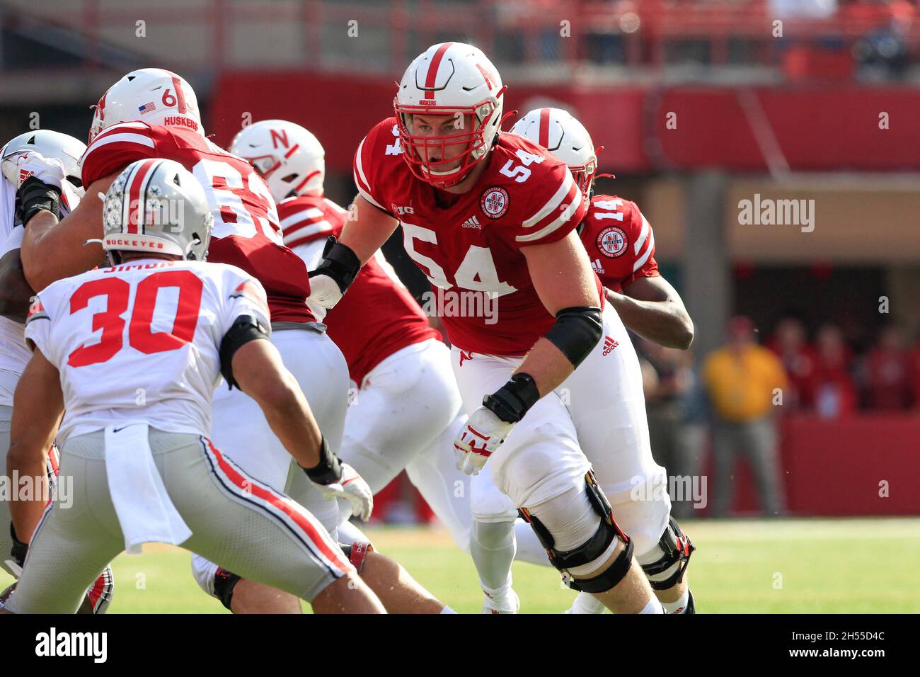 Ohio State Buckeyes vs. Nebraska Cornhuskers Stock Photo - Alamy