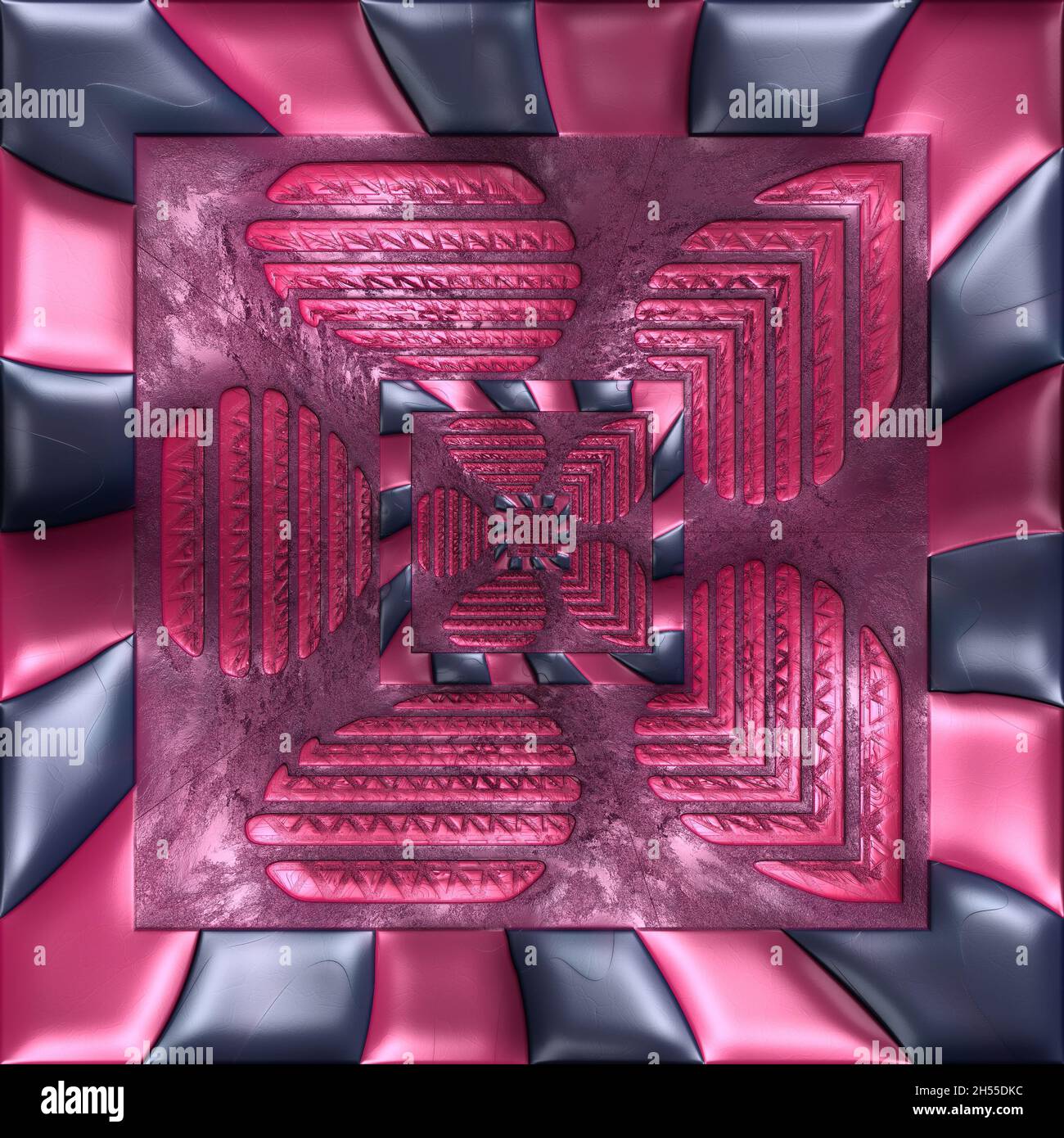 Luxury background seamless tile with embossed pattern on leather Stock ...