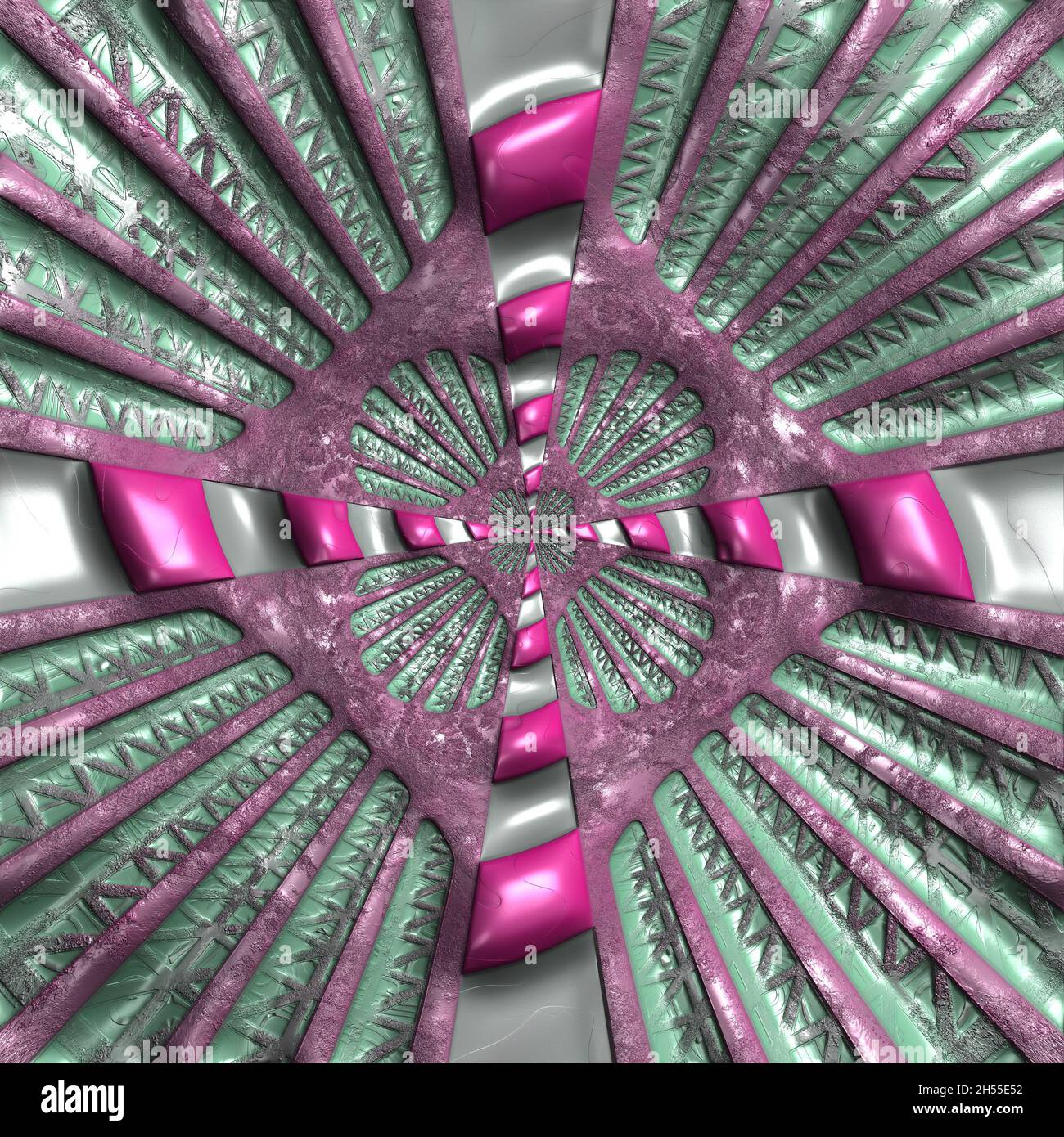 Luxury background seamless tile with embossed pattern on leather Stock ...