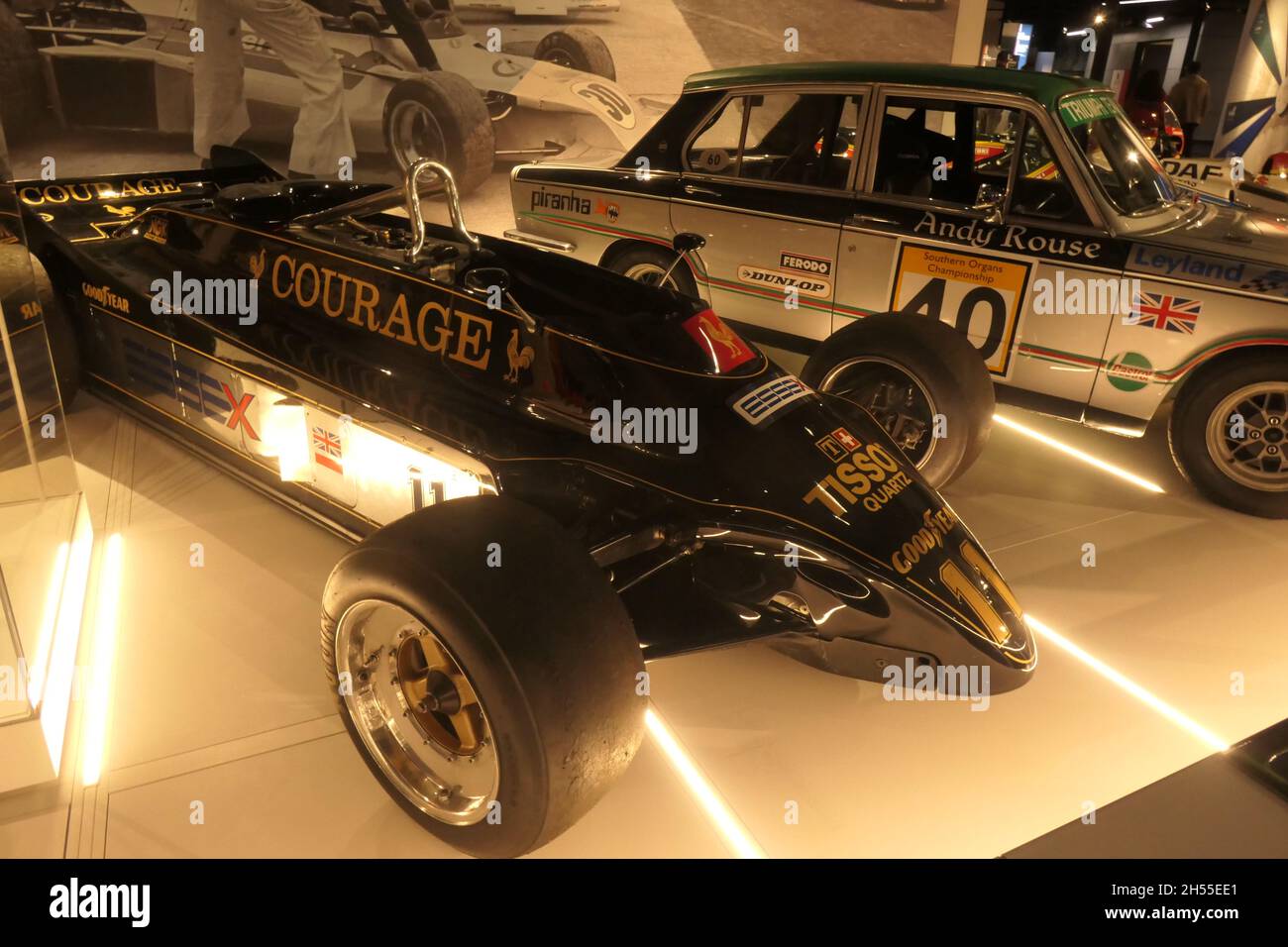 F1 racing cars Silverstone museum Northamptonshire UK Andy rouse ...
