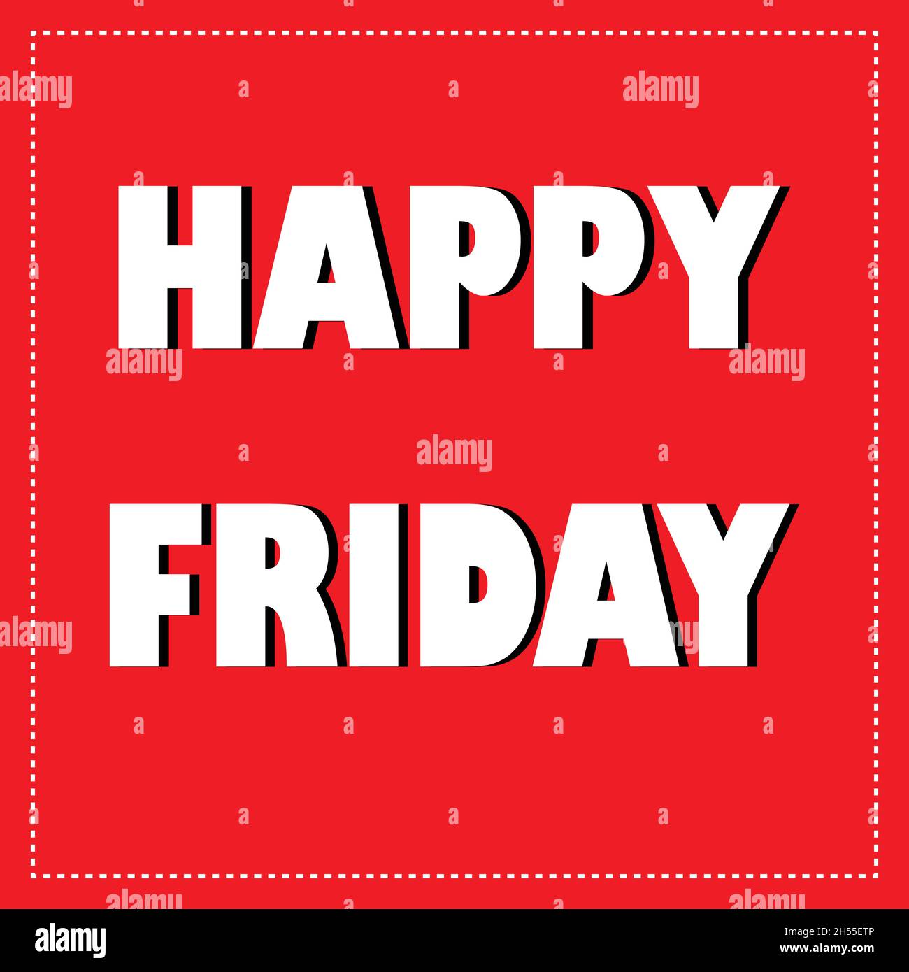 Happy Friday background design. Concept vector design for Inspirational ...