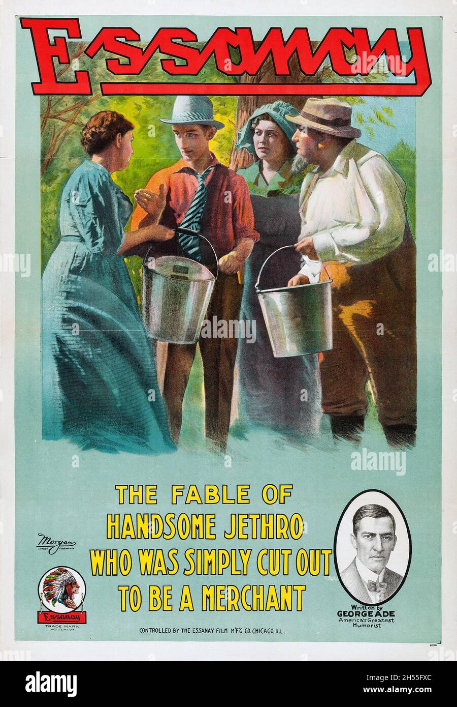 1915 movie advert hi-res stock photography and images - Alamy