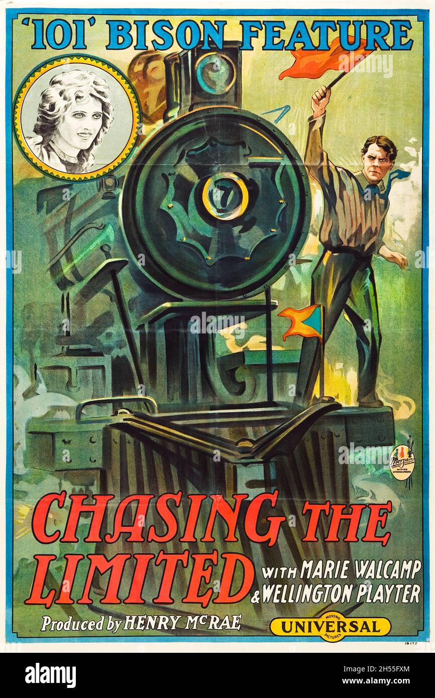 Chasing the Limited (Universal, 1915) – Antique / old movie / film ...