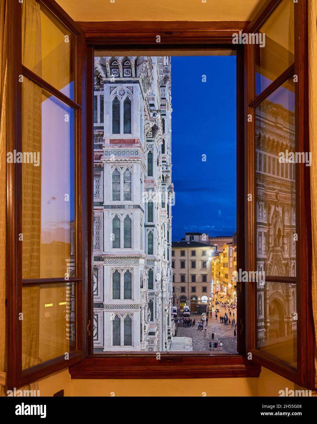 A Window On Florence Stock Photo - Alamy
