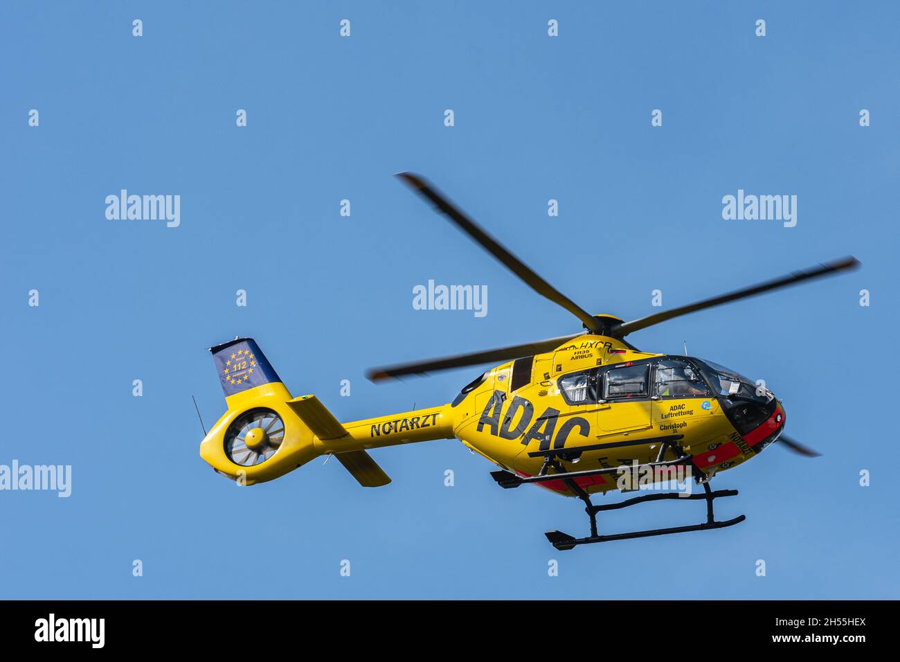 Adac rescue helicopter hi-res stock photography and images - Alamy