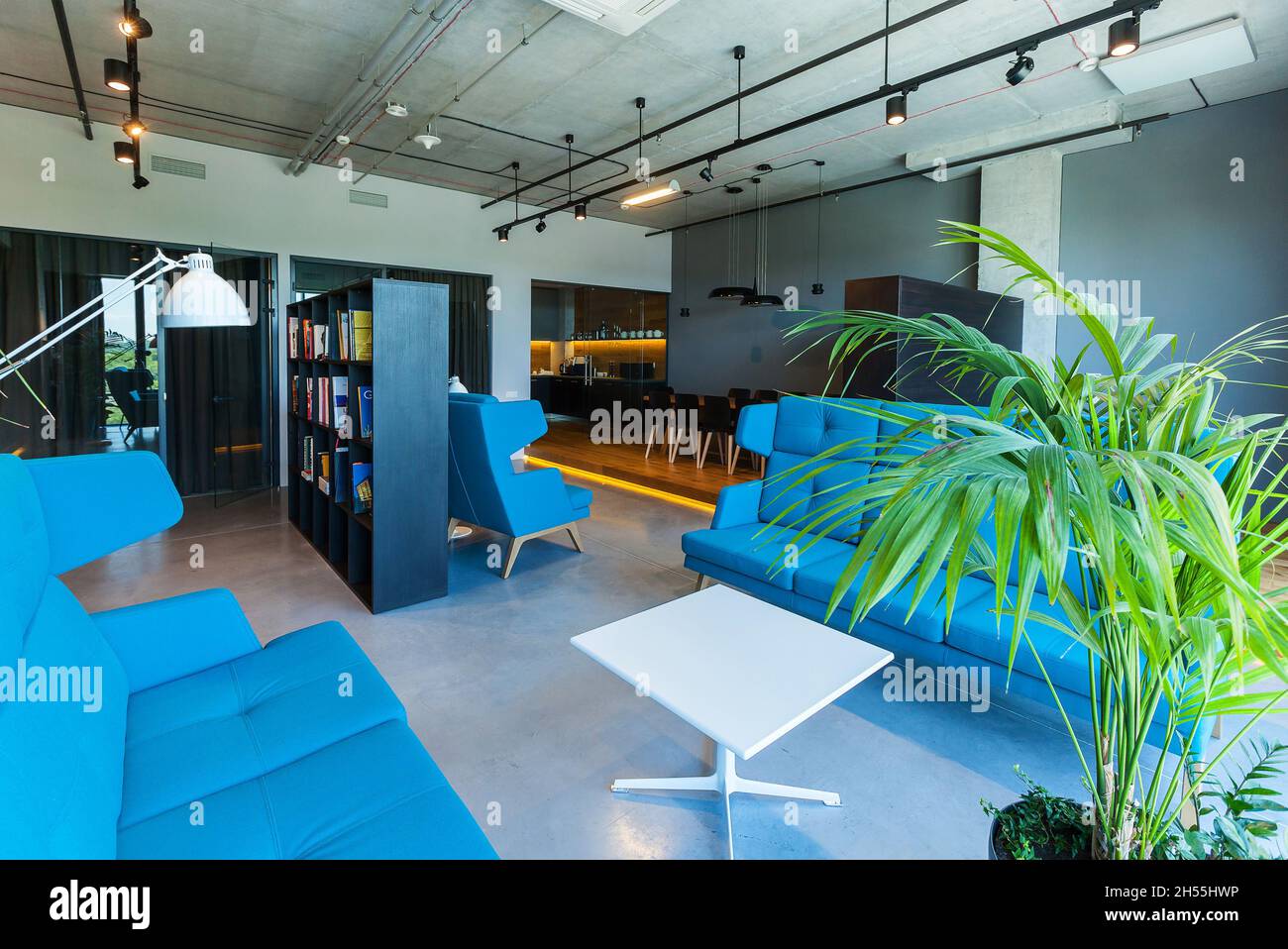 Interior of recreation areas for employees in a modern office Stock ...