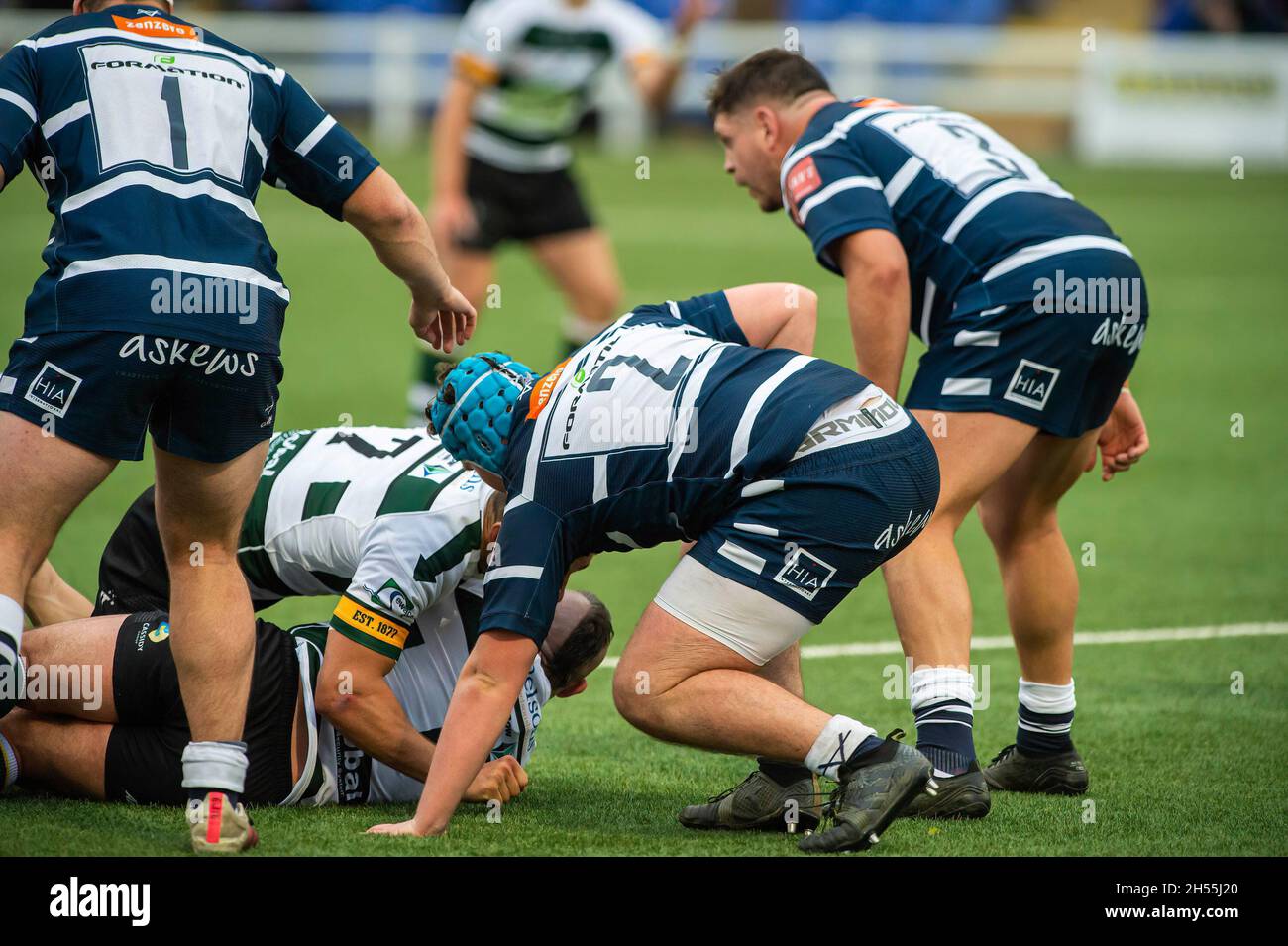 Coventry, UK. 06th Nov, 2021. No 2 Joe Richardson of Coventry seen in ...