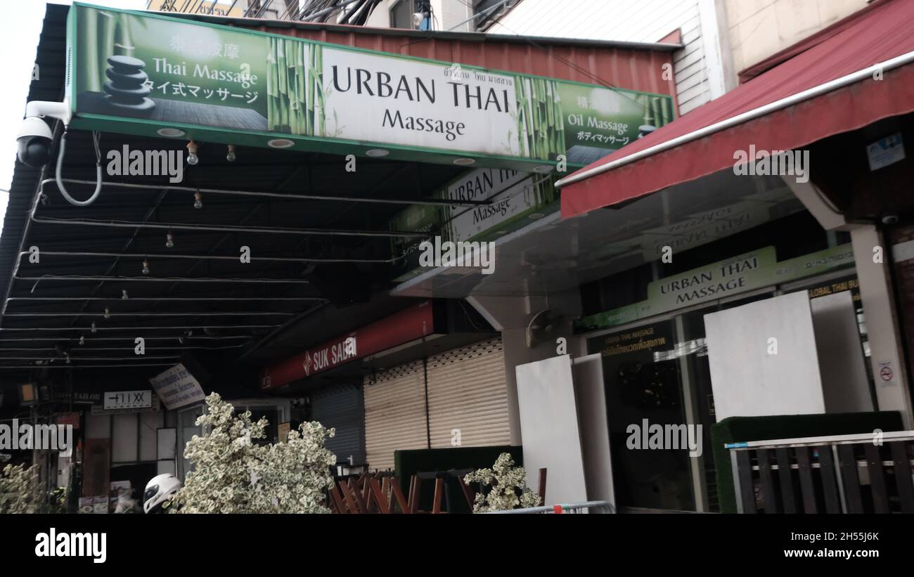 Urban Thai Massage Khaosan Road aka Khao San Road Area Tourist ...