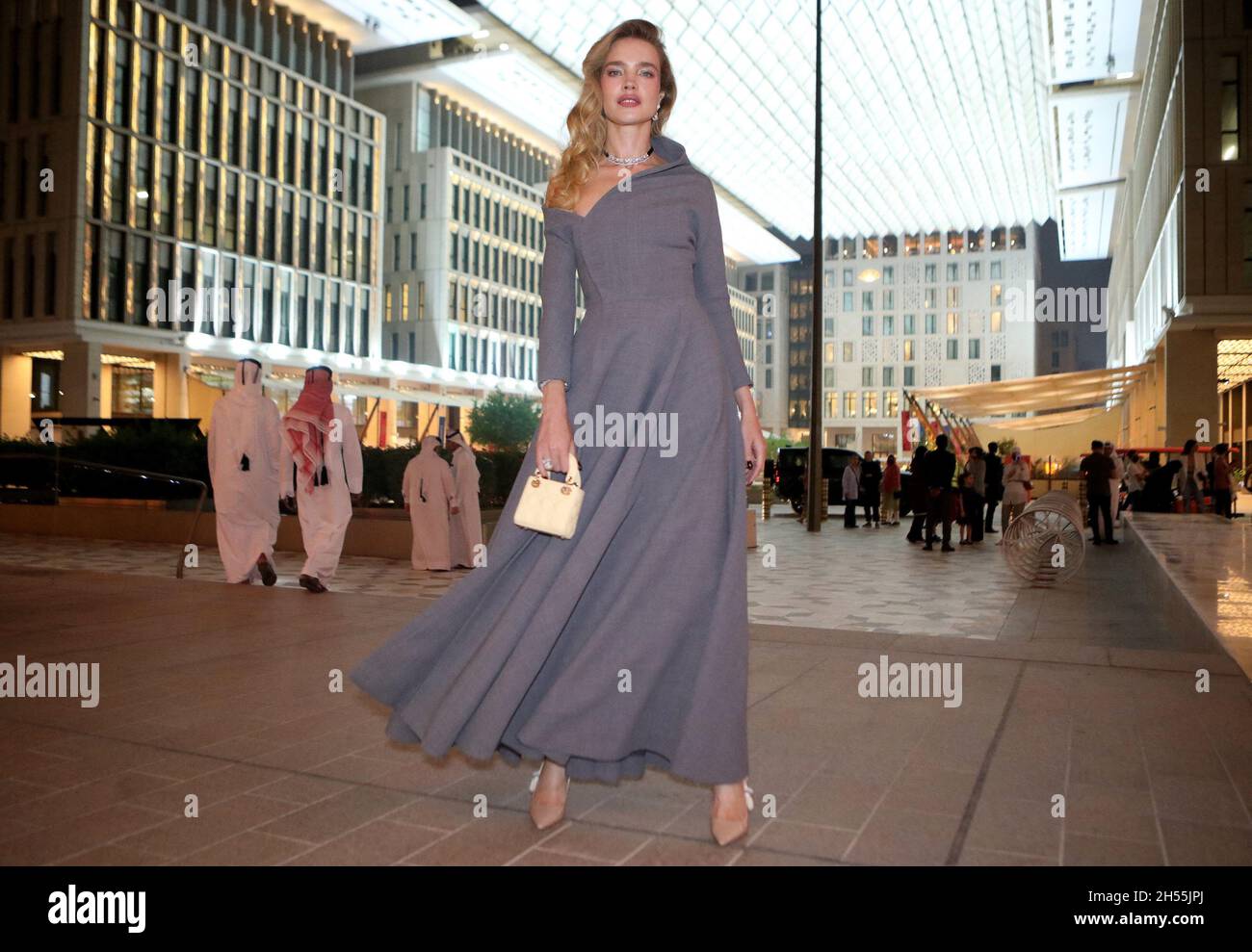 Russian model Natalia Mikhailovna Vodianova, nicknamed Supernova at the ...