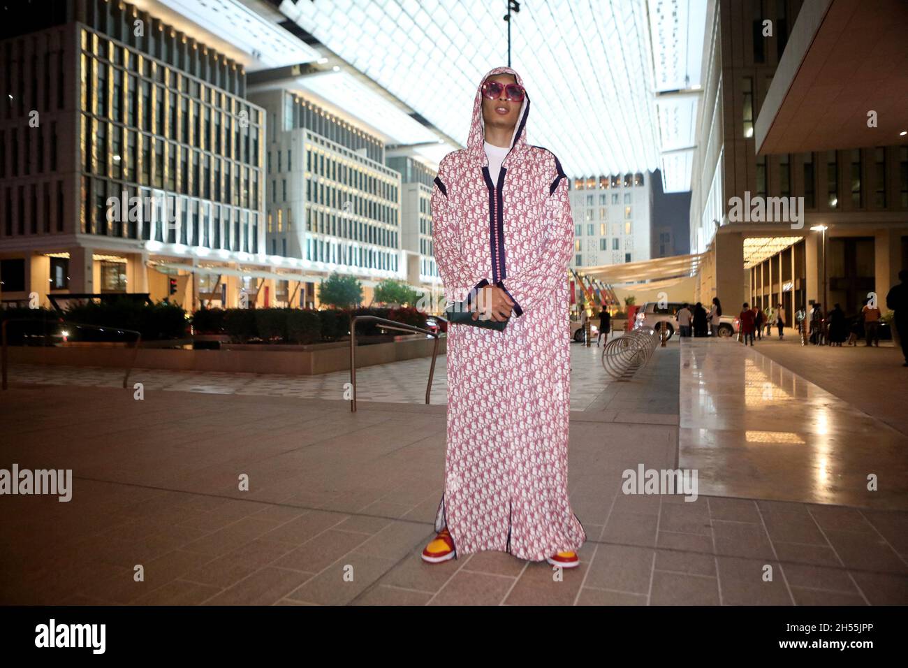 British-Moroccan Tareq Hajjaj, arrives to Dior Designer of Dreams ...